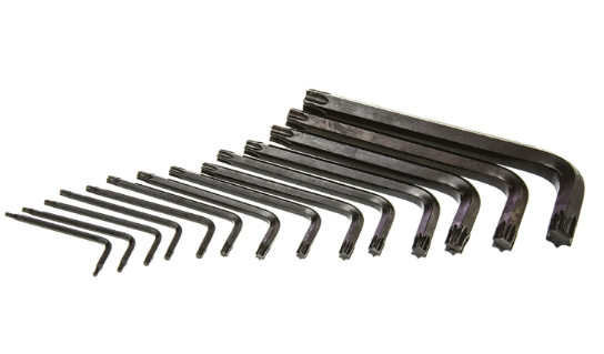 CMD1571525 14 Piece L Shape Torx Key Set – COAST & MIDDLE EAST ELECT ...